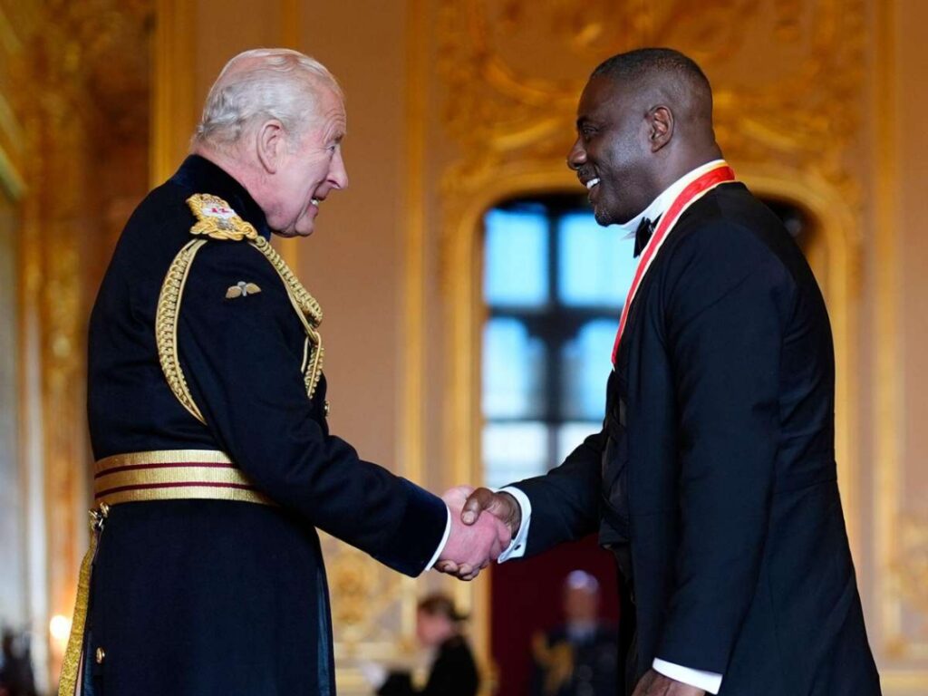King Charles Knights Idris Elba for Youth Development and Anti-Knife ...